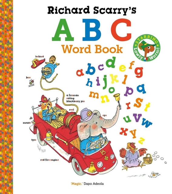 RICHARD SCARRY'S ABC Word Book by Richard Scarry Paperback Book $23.52 ...