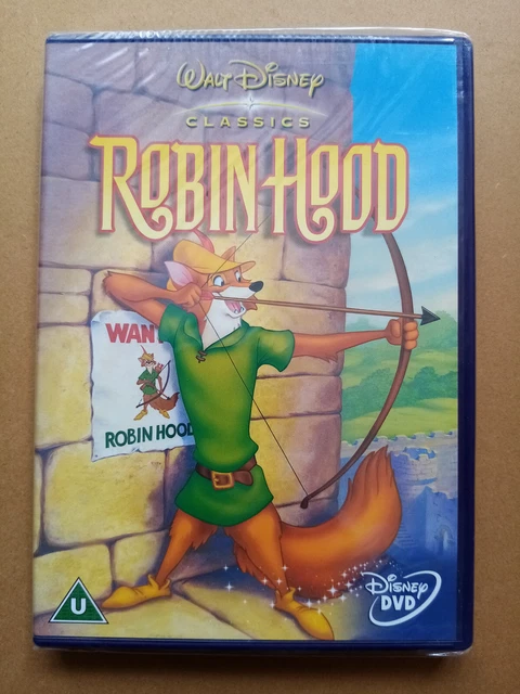 ROBIN HOOD (DVD, 2002) Walt Disney Classics (New & Sealed) Uk Seller £ ...