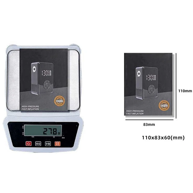 ELECTRIC BIKE PUMP Multi-purpose Pump High Efficiency Long Battery Life ...