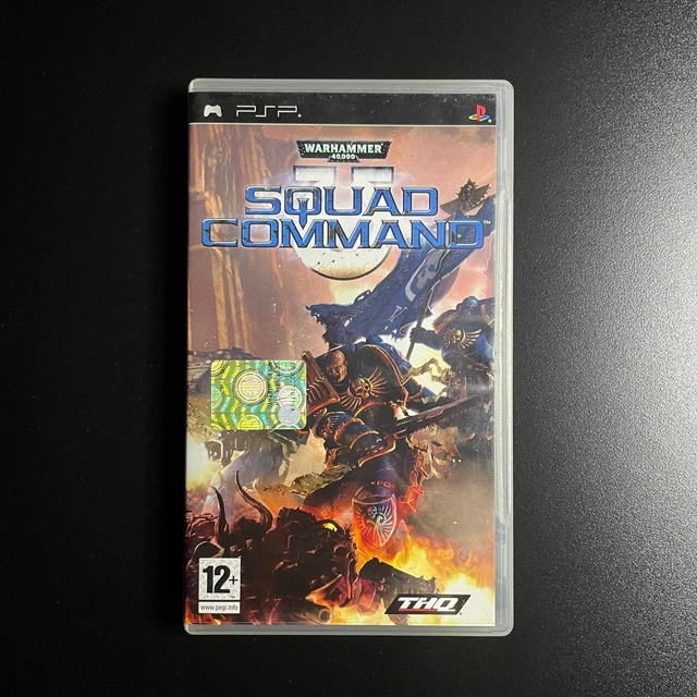 WARHAMMER 40000 SQUAD Command Psp Completo Pal Ita Ottime Condizioni ...