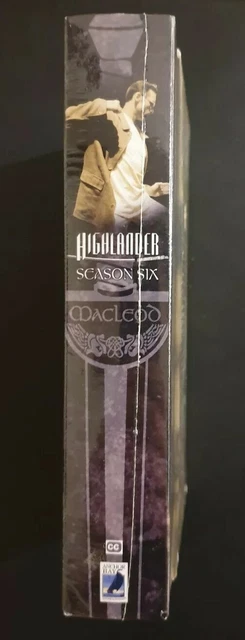 HIGHLANDER SEASON 6 Six The Final (DVD, 2005 US) 8 Disc set There can ...