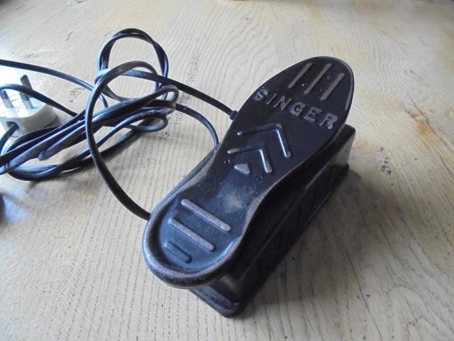 VINTAGE SINGER SEWING machine foot pedal 1920s controller pedal no ...