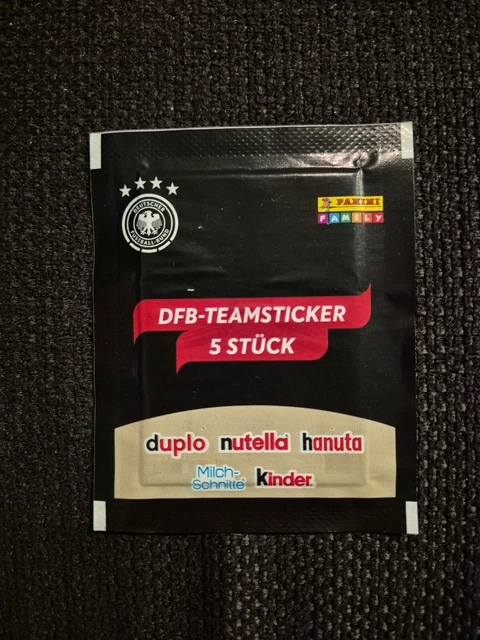 1 TÜTE DFB-TEAMSTICKER OVP (5 Sticker) Ferrero Panini Fussball EM EURO ...