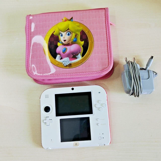 NINTENDO 2DS CONSOLE portatile con Custodia Originale Peach di SUPER ...