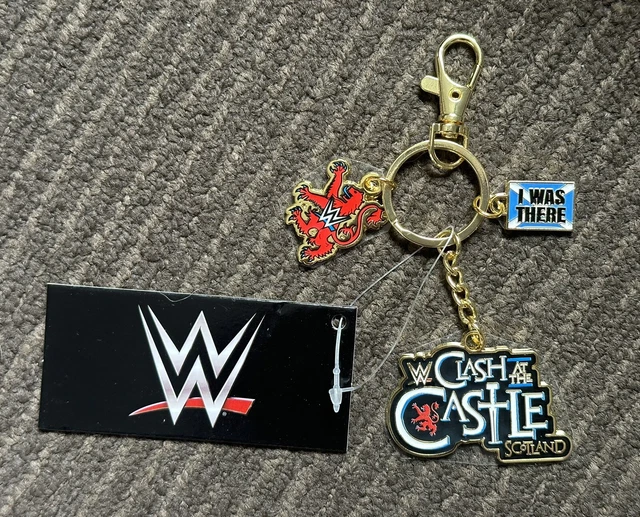 WWE CLASH AT The Castle 2024 Scotland I Was There Keychain Keyring ...