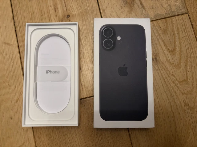 APPLE IPHONE 16 128GB, Black, EMPTY BOX ONLY £8.66 - PicClick UK