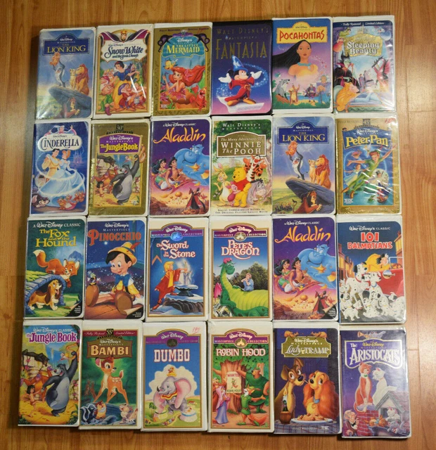 LOT 25 DISNEY Classic VHS Movies £31.74 - PicClick UK