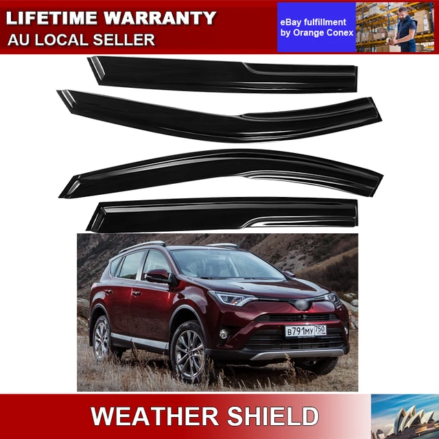 OEM GENUINE TOYOTA RAV4 2013-2018 Weathershields Weather Shields Window ...