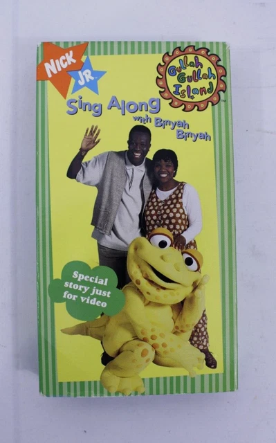 GULLAH GULLAH ISLAND Nick Jr. Sing Along With Binyah Binyah VHS Rare £ ...