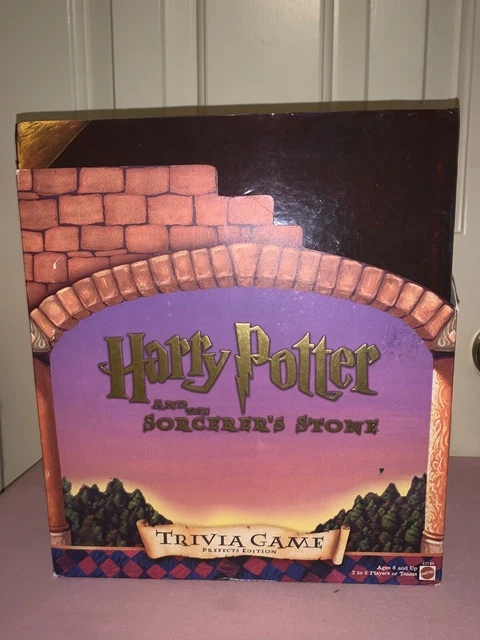 HARRY POTTER AND the Sorcerer's Stone Trivia Game Prefects Edition ...