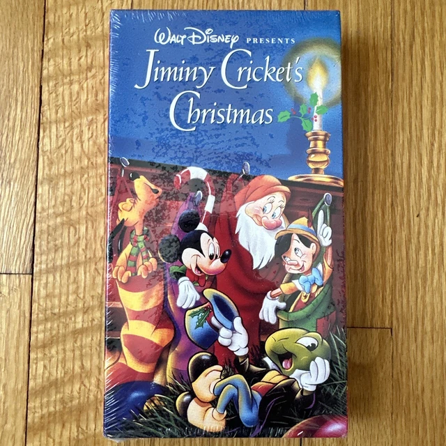 WALT DISNEY PRESENTS Jiminy Crickets Christmas (VHS) Brand New Sealed ...