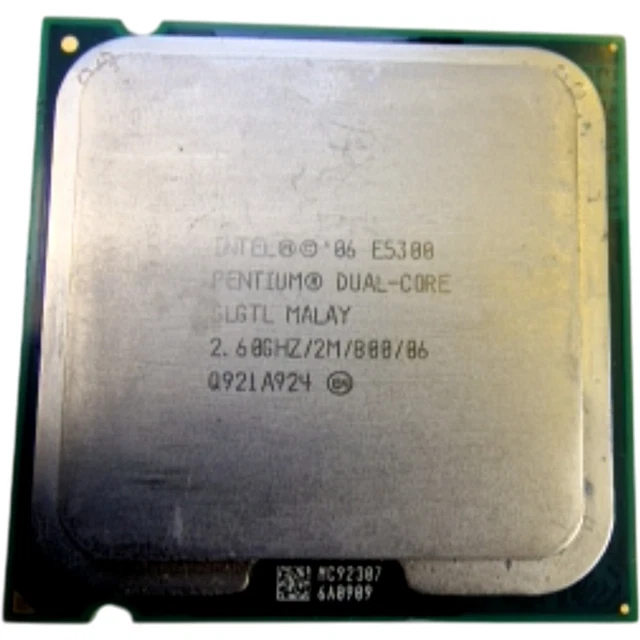 INTEL PENTIUM DUAL-CORE E5300 Processor 2.6GHz 2M LGA775 CPU#4 £11.45 - PicClick UK