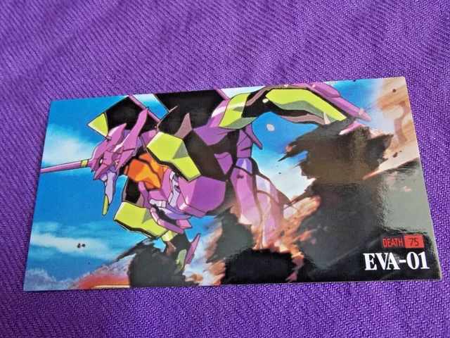1997 EVANGELION DEATH and Rebirth EVA-01JAPANESE TRADING CARD #75 ...