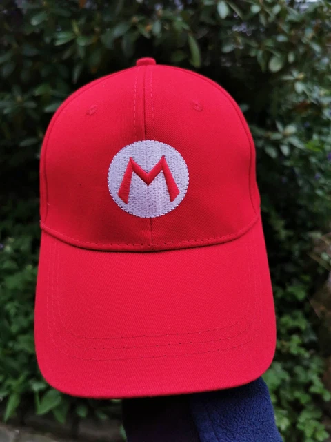 SUPER MARIO ROT Baseball Cap Kappe Gamer Fan Merch Cosplay Mütze EUR 17 ...
