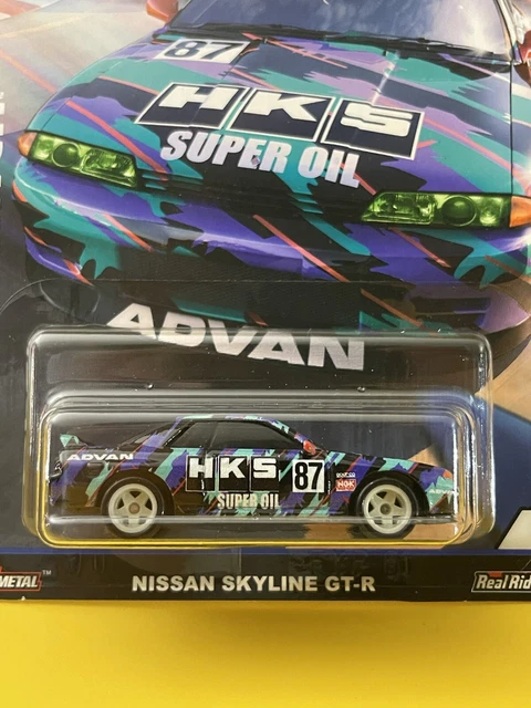 HOT WHEELS NISSAN Skyline GT-R R32 HKS No.87 2019 Premium Car Culture ...