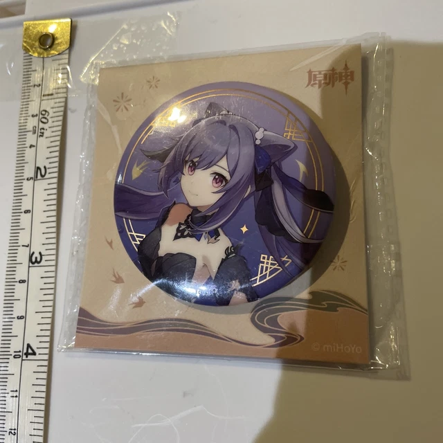 OFFICIAL GENSHIN IMPACT Mihoyo KeQing Badge Pin Anime Game New EUR 6,88 ...