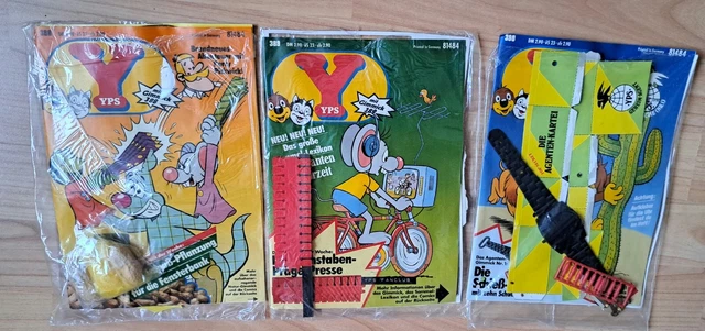 YPS MIT COMIC und Gimmick Nr. 388 / 389 / 390 - 3 Hefte EUR 111,00 ...