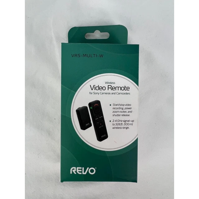 CONTROL REMOTO INALÁMBRICO multiinterfaz Revo VRS-Multi-W para cámaras ...
