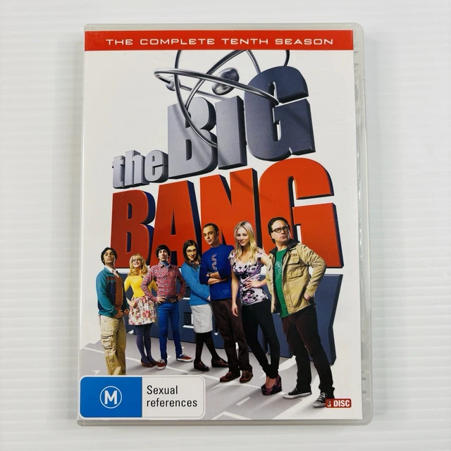 THE BIG BANG Theory Season 10 DVD Region 4 PAL Tracked Postage $19.99 ...