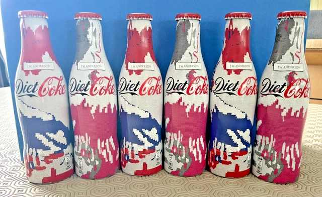 6 X J.W Anderson 2015 Diet Coca Cola Limited Edition Aluminium Coke ...