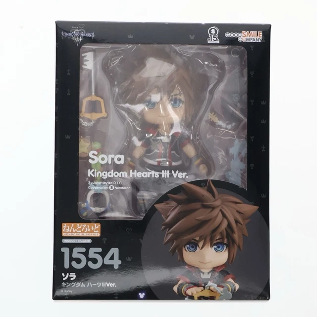NENDOROID KINGDOM HEARTS Sora III Ver. #1554 Figura de acción Good ...