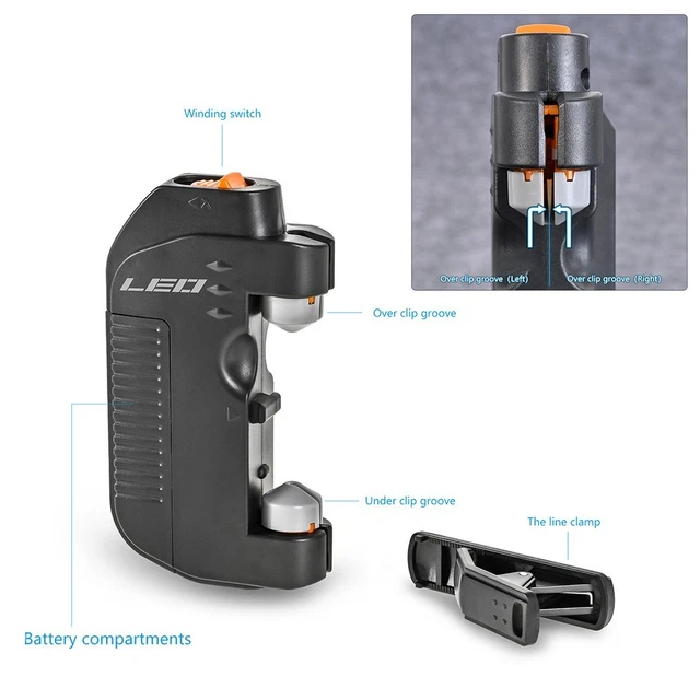 WIRE BINDER KNOTTING Machine Knotter PE Line Tie Electric Fishing Knot ...