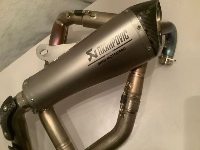 BMW R9T R Nine T Full Akrapovic High Level Exhaust System Titanium ...