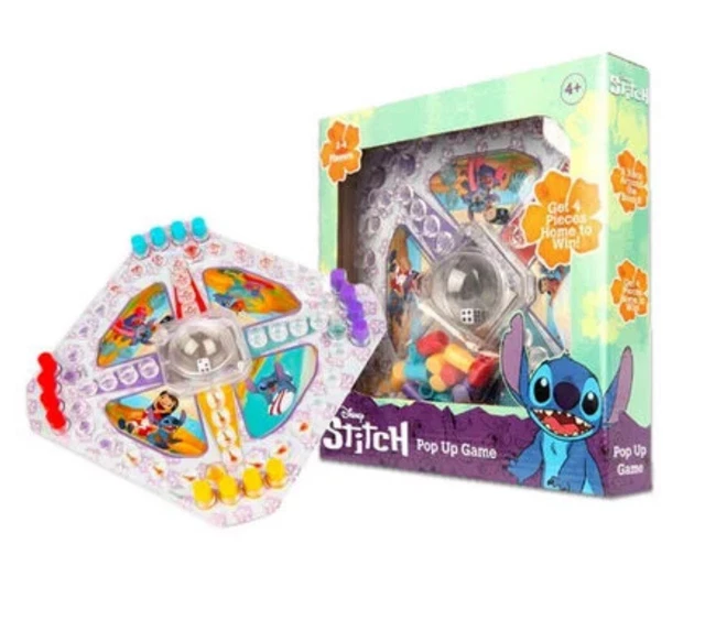 DISNEY LILO & Stitch Pop Up Board Game For Kids For Christmas Birthday ...