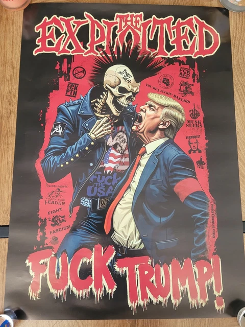 AFFICHE POSTER PUNK THE EXPLOÏTED Tour 2025 EUR 6,00 - PicClick FR