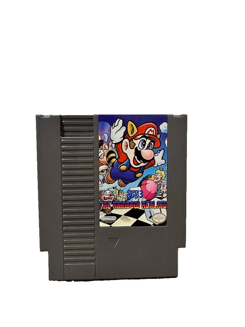 SUPER MARIO BROS. 3: The Rainbow Realms - NES Cartridge (Fan-Made ...