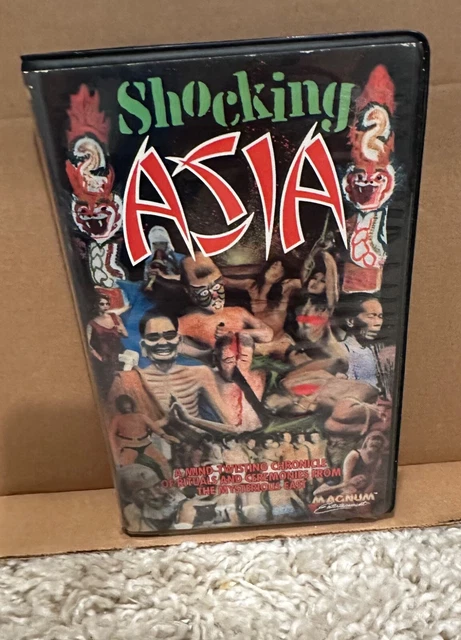 SHOCKING ASIA BIG box vhs RARE 1980s slasher SOV EX Rental EUR 17,95 ...