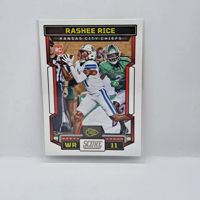 RASHEE RICE 2023 Score RC #352 Kansas City Chiefs SMU Mustangs EUR 0,92 ...