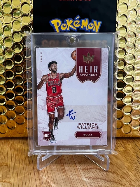 PATRICK WILLIAMS SIGNED Auto Court Kings Heir Apparent Rookie Card Rc ...