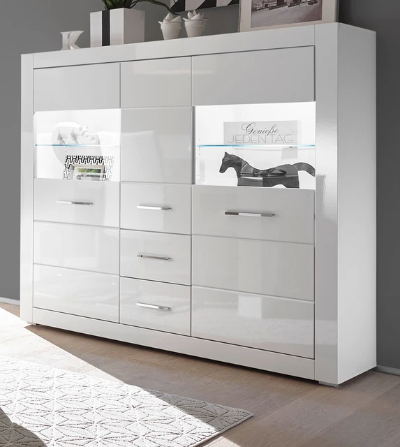 Verwunderlich Buffet Schrank Wei Ebenbild