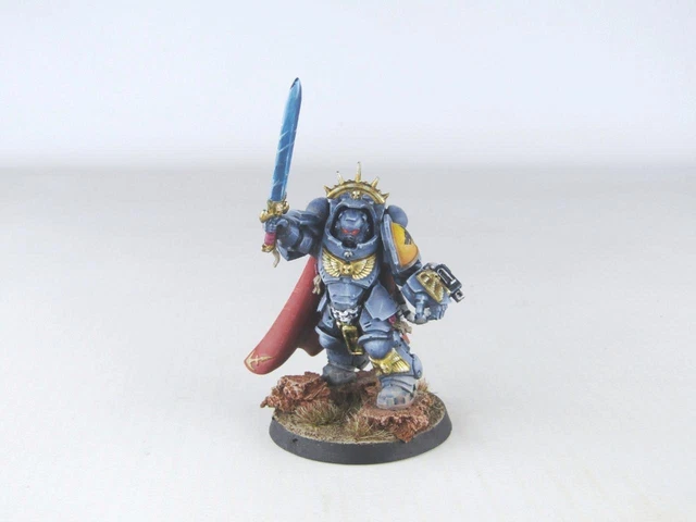 (8296) PRIMARIS GRAVIS Captain Space Marines Adeptus Astartes 40k 30k ...