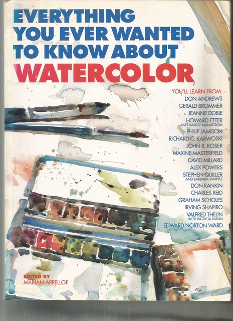 EVERYTHING YOU EVER Wanted to Know About Watercolor $5.40 - PicClick