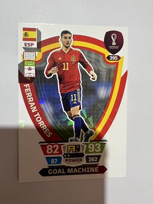 FERRAN TORRES FIFA world cup qatar 2022 GOAL MACHINE card # 395 new £2. ...