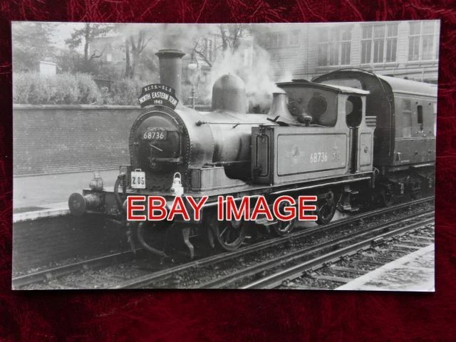 PHOTO LNER Loco No 68736 North Eastern Railtour 1963 £2.50 - PicClick UK