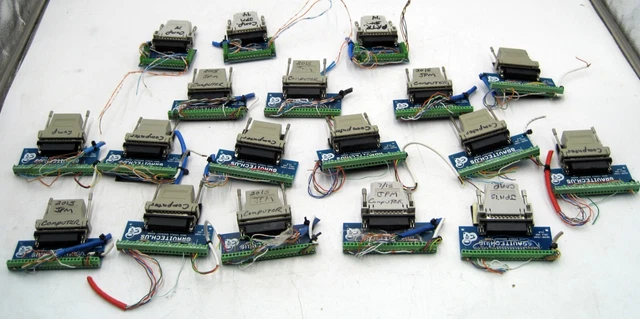 LOT OF 18 -Gravitech DB25F Terminal Block Interface Modules DB25 Female ...