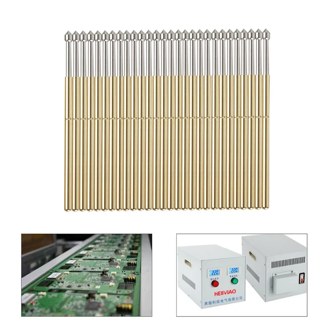 100 X P50-J1/P50-B1/P75-B1/P75-E2/P100-E2 Spring Test Probe Round Pogo ...