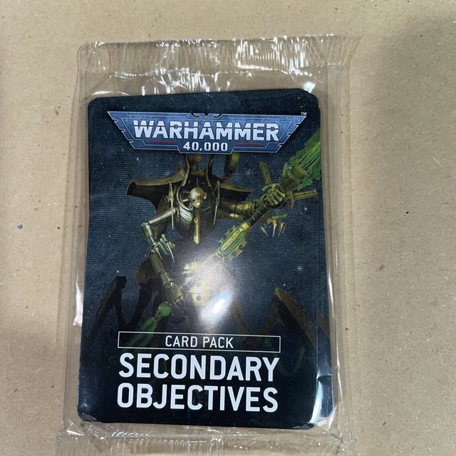 Warhammer 40K Secondary Objectives Cards FOR SALE! - PicClick UK