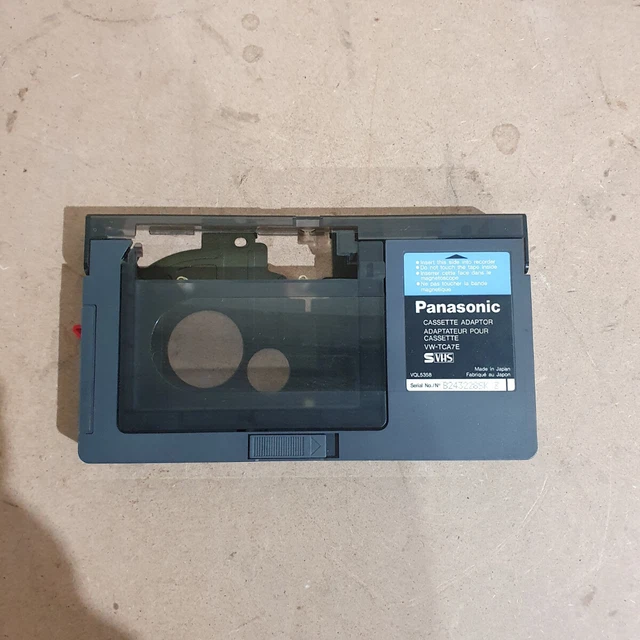 panasonic-vw-tca7e-grey-s-vhs-vhs-c-to-vhs-motorized-video-tape
