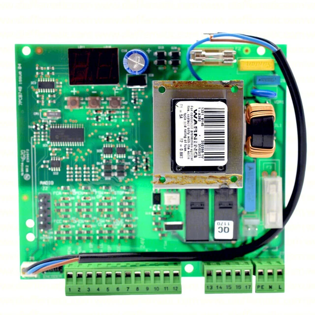 FAAC 740D 740 Steuergerät Platine Zentrale Elektronik 202269 Tore Zum Schieben EUR 145,42 ...