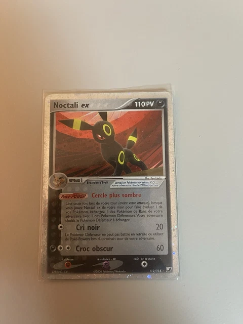 CARTE POKÉMON NOCTALI EX 112/115 - Bon État - Bloc EX - Ultra Rare. EUR ...