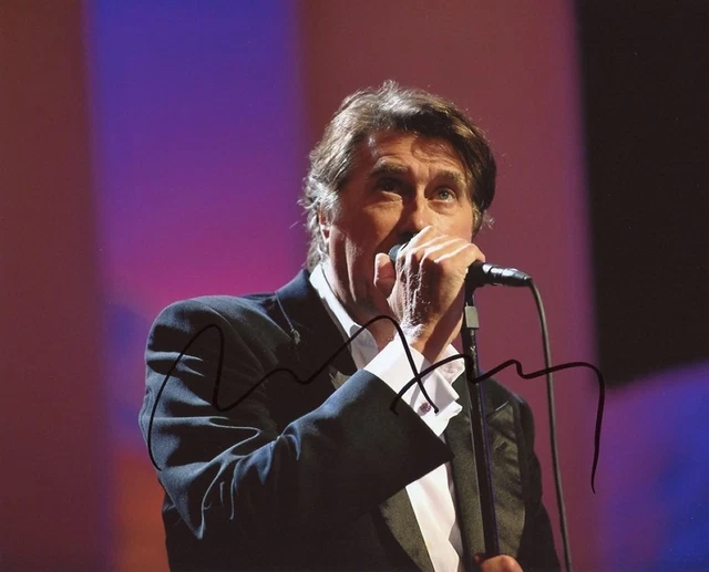 AUTOGRAPHE SUR PHOTO 20 x 25 de Bryan FERRY (signed in person) EUR 49 ...