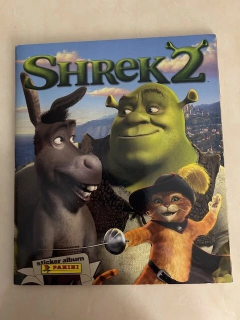 COMPLETE PANINI SHREK 2 Sticker Album Collection Mint Condition £17.99 ...