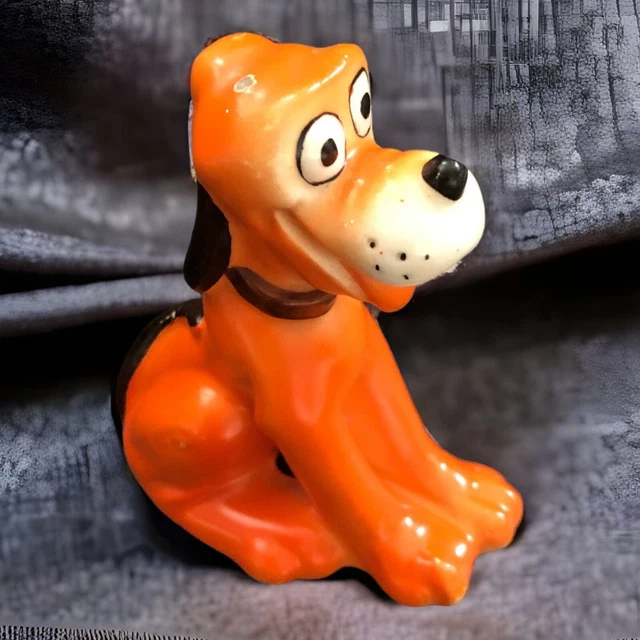 VINTAGE DISNEY PLUTO Goebel Figurine Orange Dog 1950 - 1956 $59.00 ...