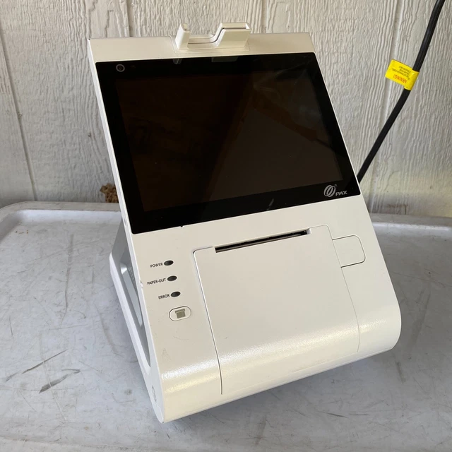 PAX E500 COMPACT Android Integrated Smart POS Terminal Sold As Is $194. ...