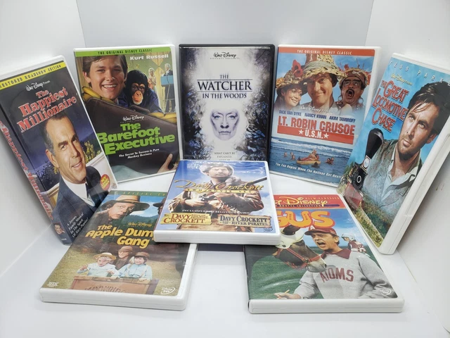 DISNEY LIVE ACTION DVD Lot: 9 Live Action Family Films Together! Very ...