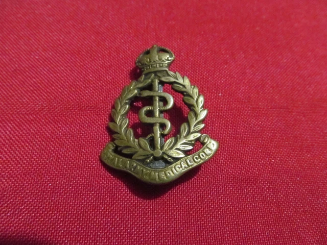 CAP BADGE RAMC Royal Army Medical Corps Ww2 Normandie Tommy EUR 13,00 ...